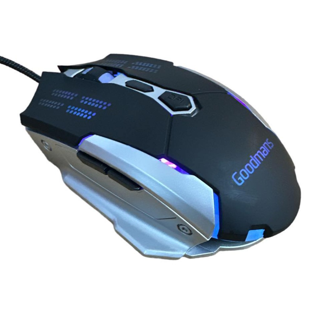 Pre-owned Goodmans Wired Colour Changing Gaming Mouse - Own4Less
